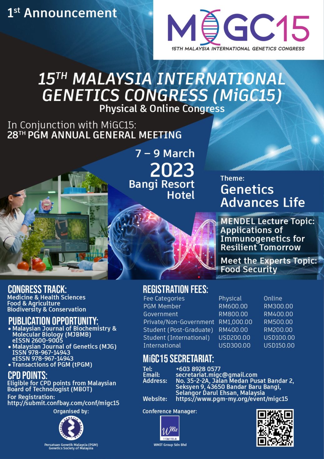 Genetics Society Summer Studentships sponsored by Genes and Development ...